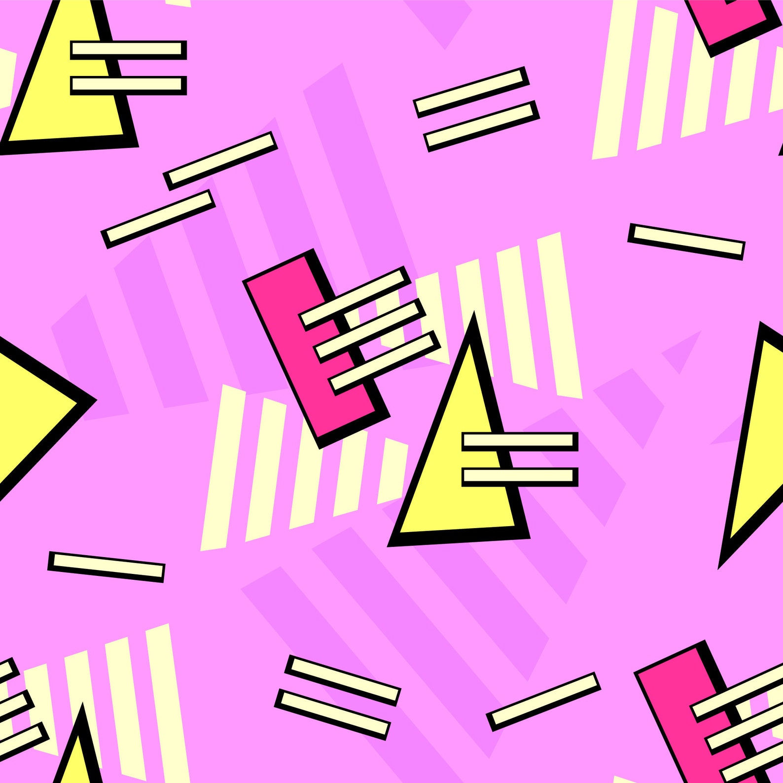 Digital Paper 90s 80s Patterns Seamless Printable. Memphis - Etsy