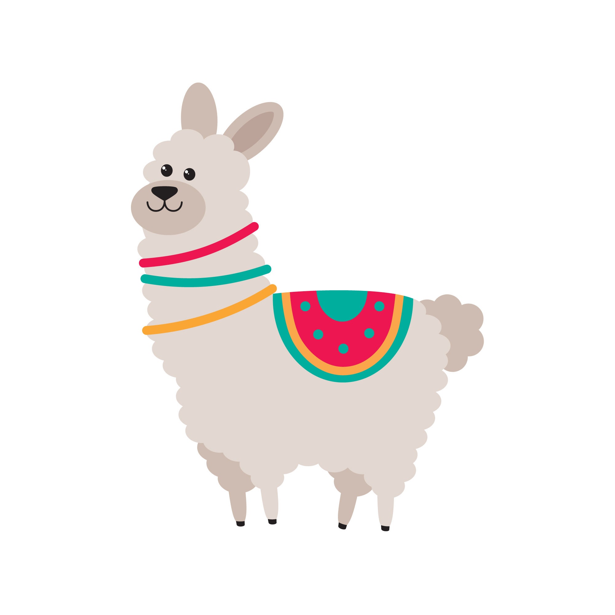 Alpaca Clip Art