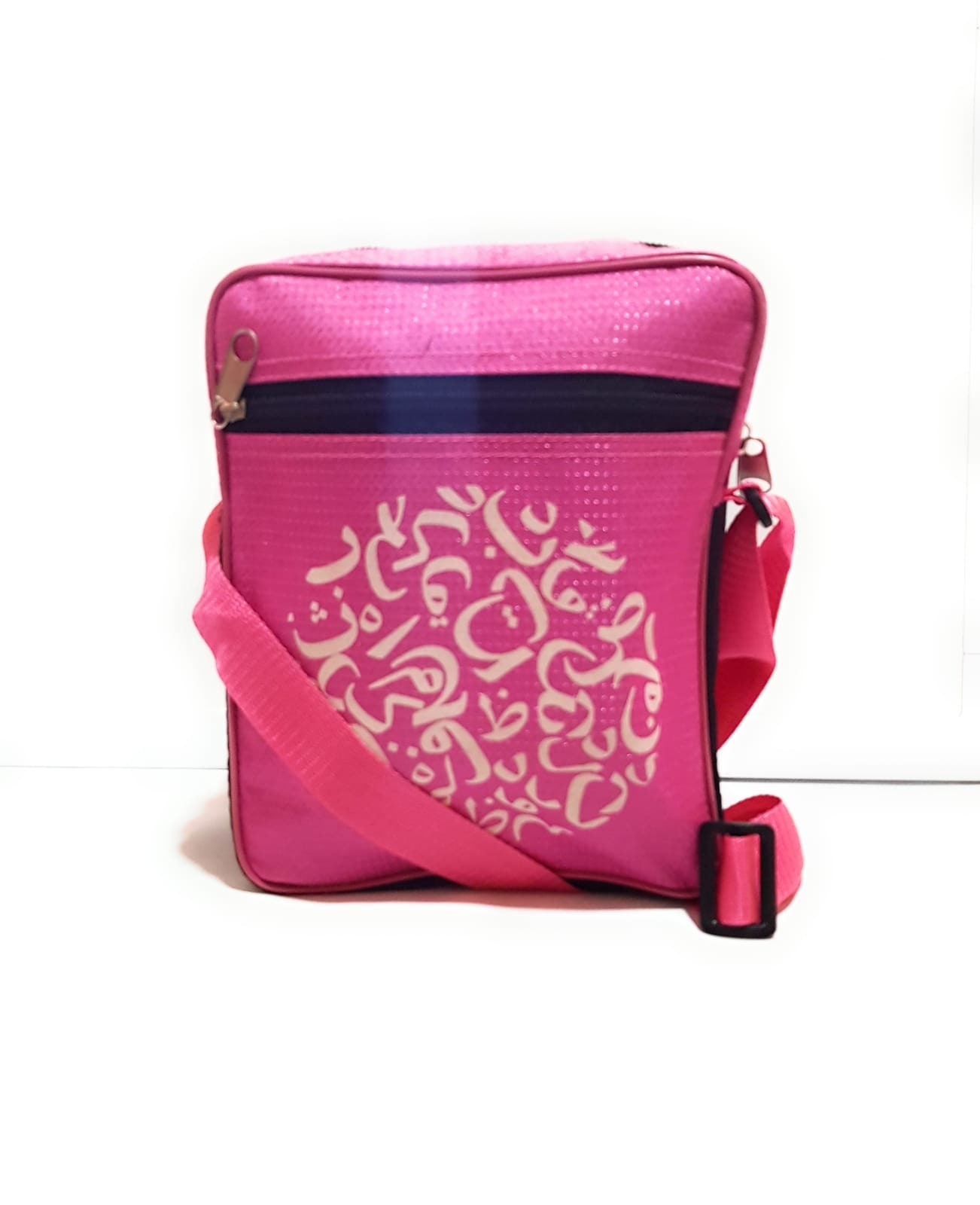 Hajj Umrah Shoulder Bag Pink & Black . Travel Bag, A5 Size Bag, Book ...
