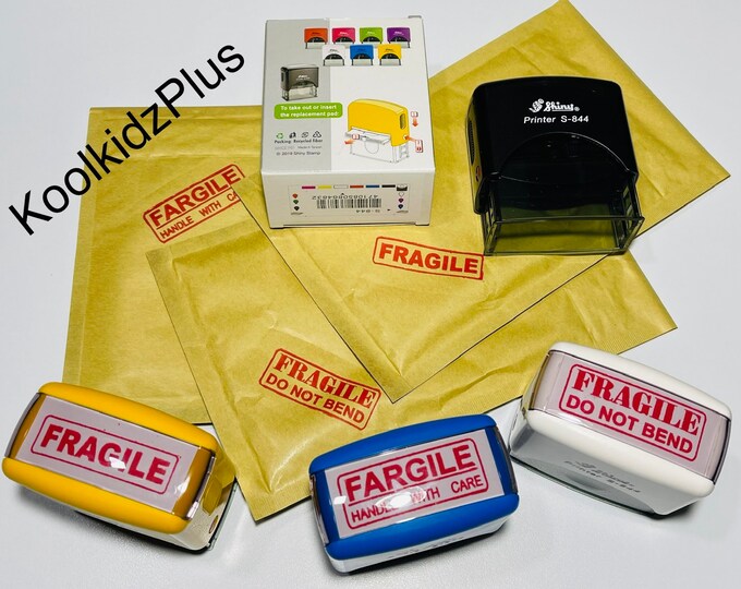 Fragile Stamp, Fragile Box Stamp, Packaging Stamp, Box Stamp, Parcel ...