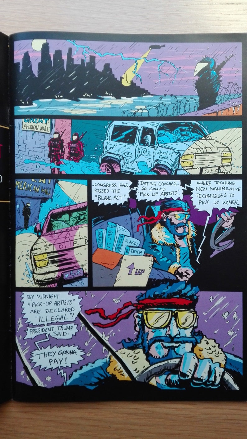 The Last Pick up Artist - Underground Comic (2016) - Etsy