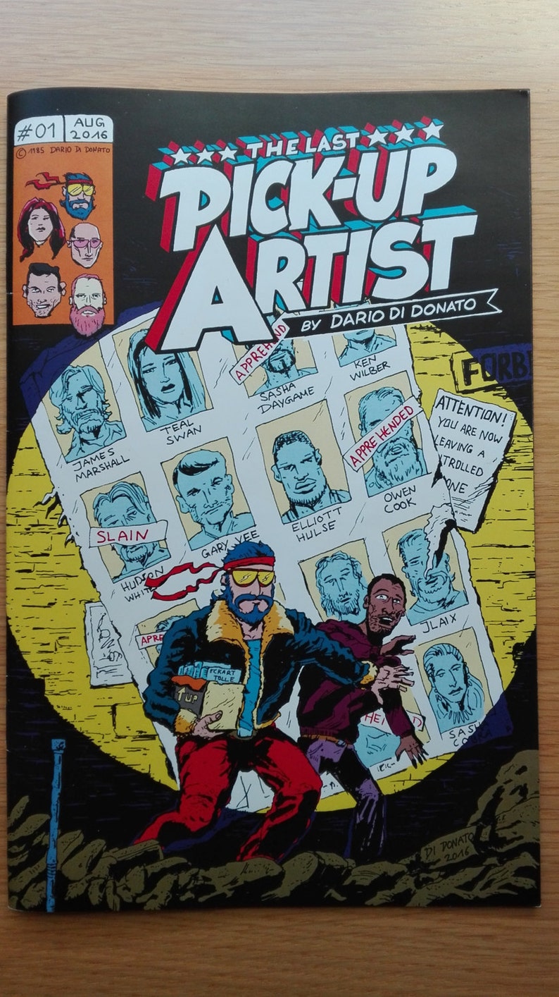 The Last Pick up Artist - Underground Comic (2016) - Etsy
