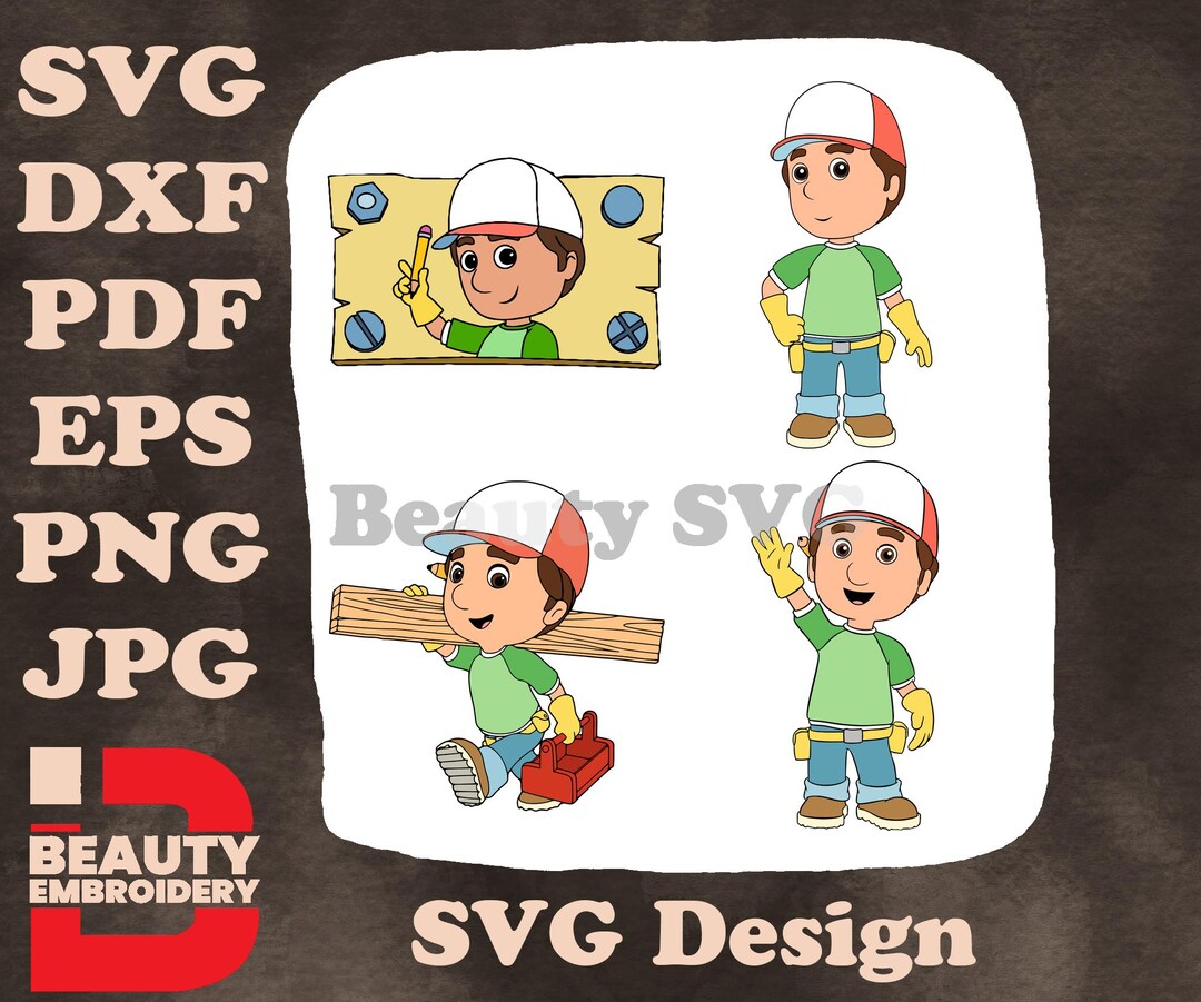 Handy Manny Garcia - Young Handyman With Tools - Construction Worker ...