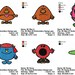 Package 30 Mr Men Embroidery Designs - Etsy