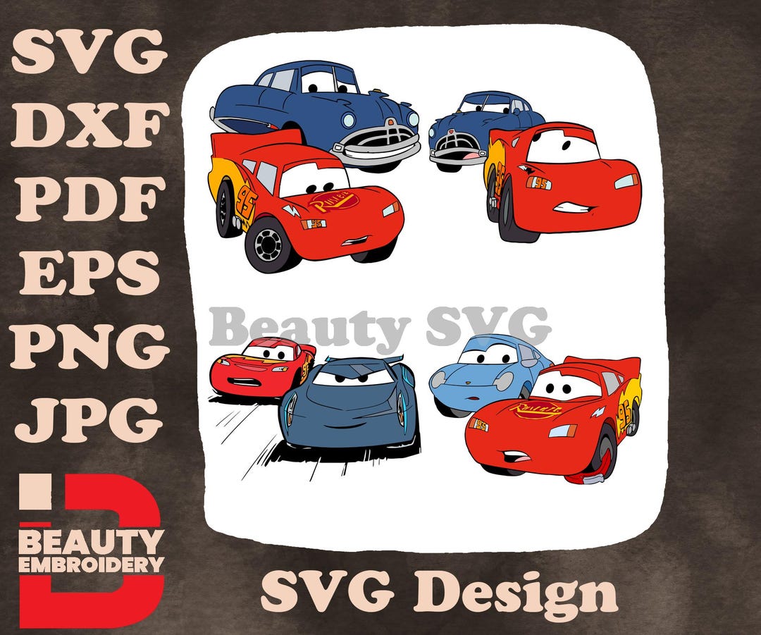 Disney Pixar Cars Lightning Mcqueen Jackson Storm Cruz Ramirez Racing ...