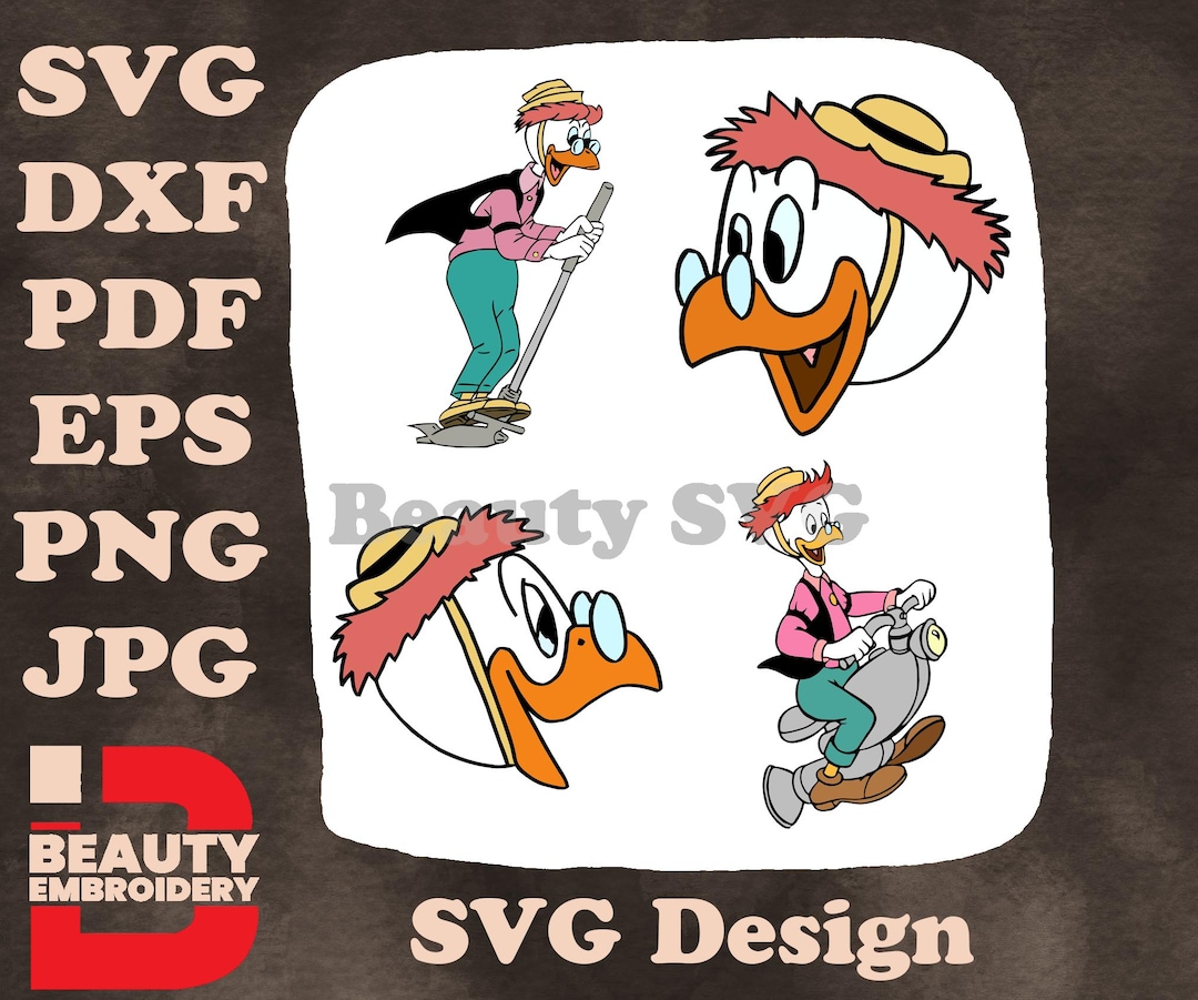 Disney Ducktales Launchpad Mcquack Pilot Poses Close up Flying Plane ...