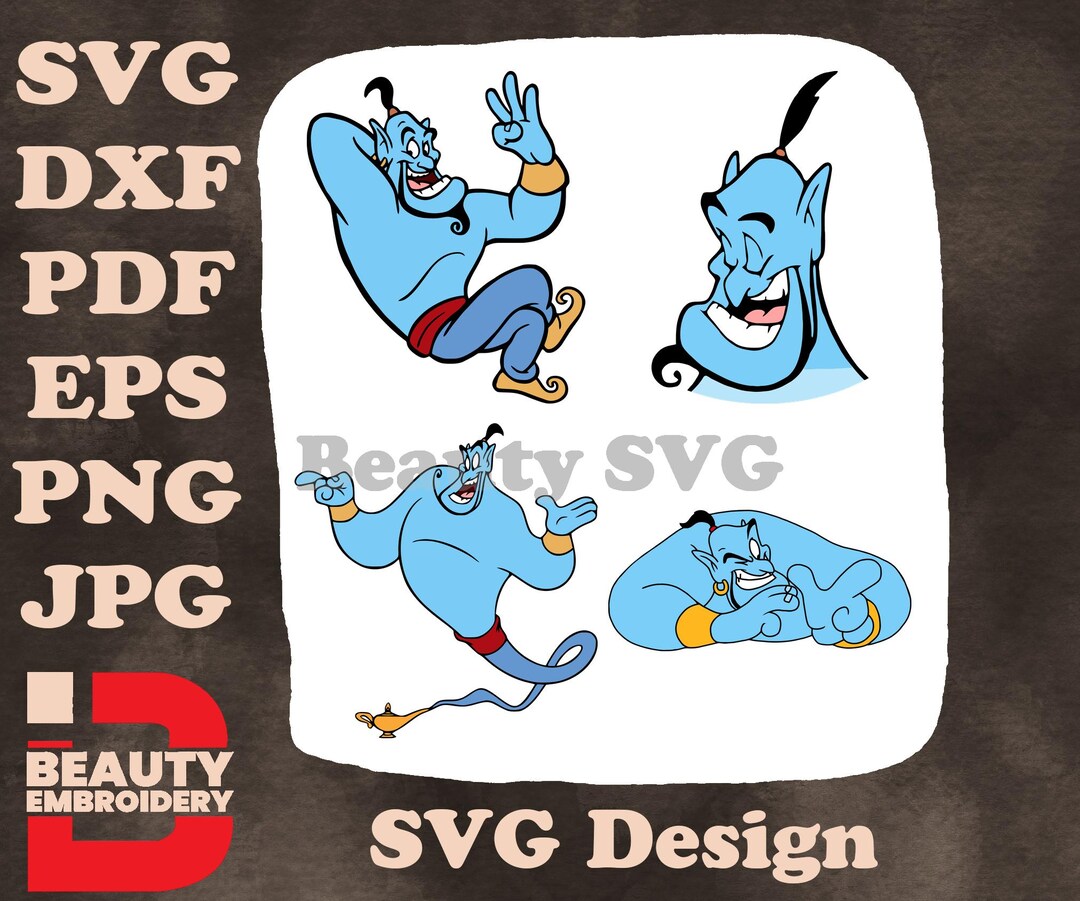 Aladdin the Magical Genie Dynamic and Expressive Poses Character Art ...