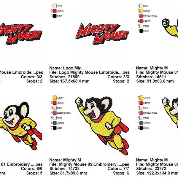 Mighty Mouse - Etsy