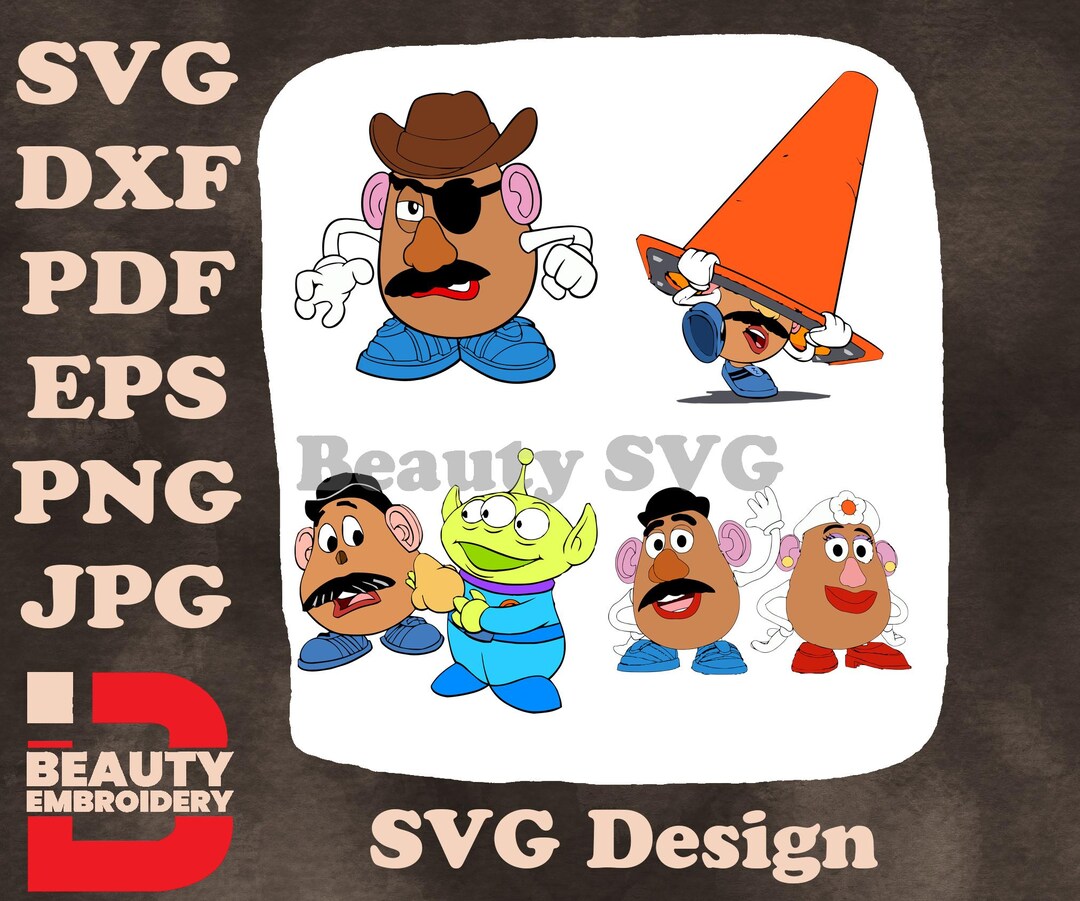 Toy Story - Mr Potato Head Pirate and Alien - Mrs Potato Head Nurse ...