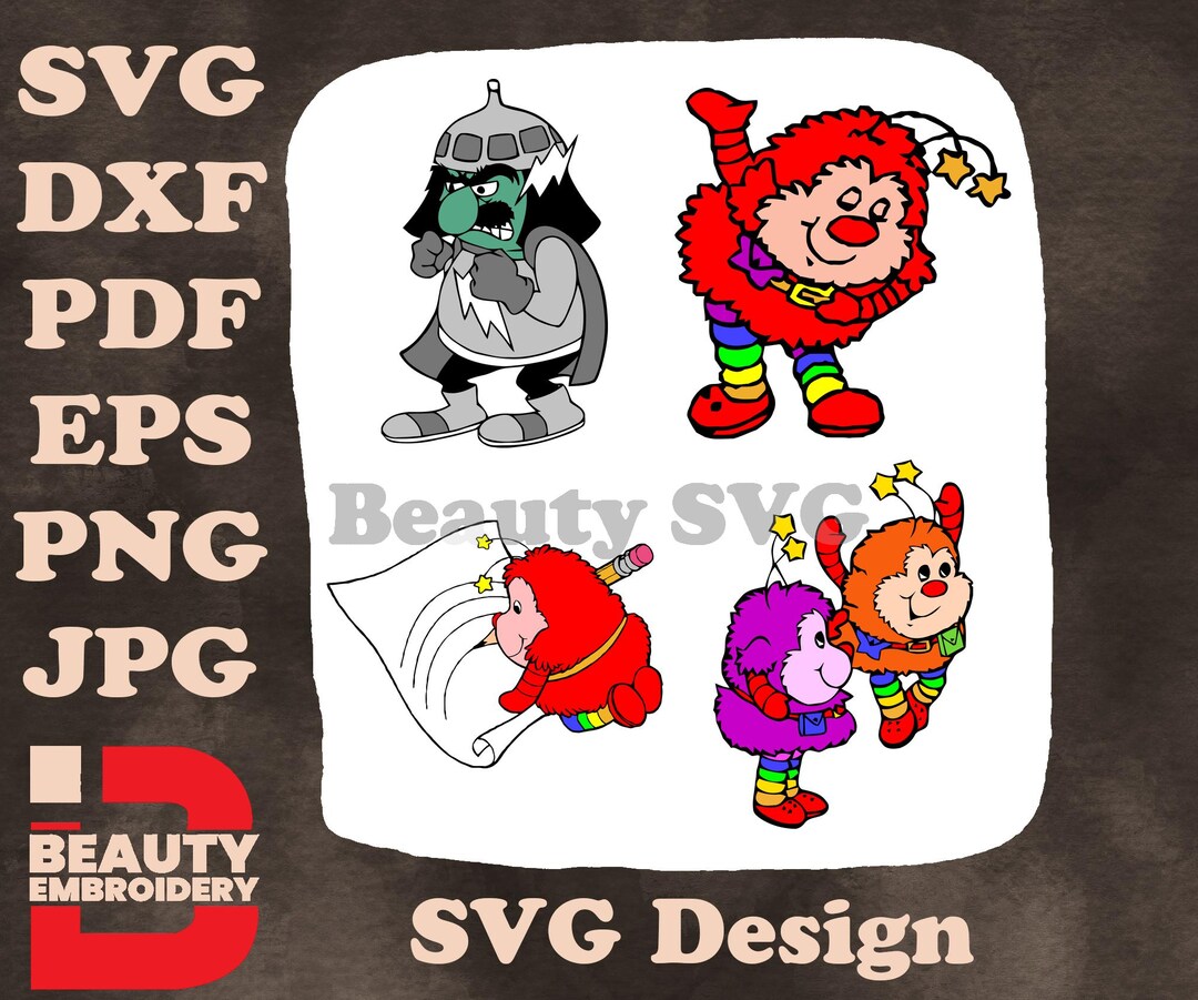 Rainbow Brite Lurky With Stormtrooper Red Butler Note Twink Sprite ...