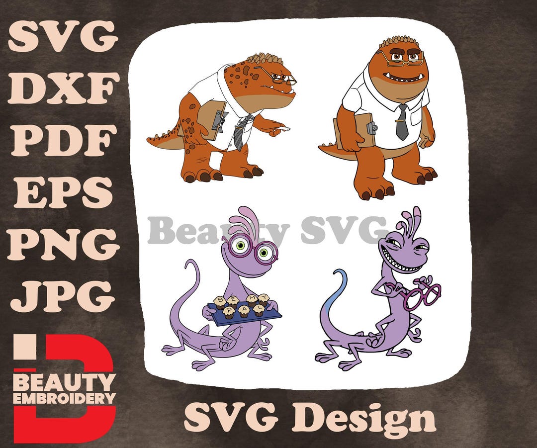 Disney Pixar Monsters University Terri Terry Perry Randall Boggs ...