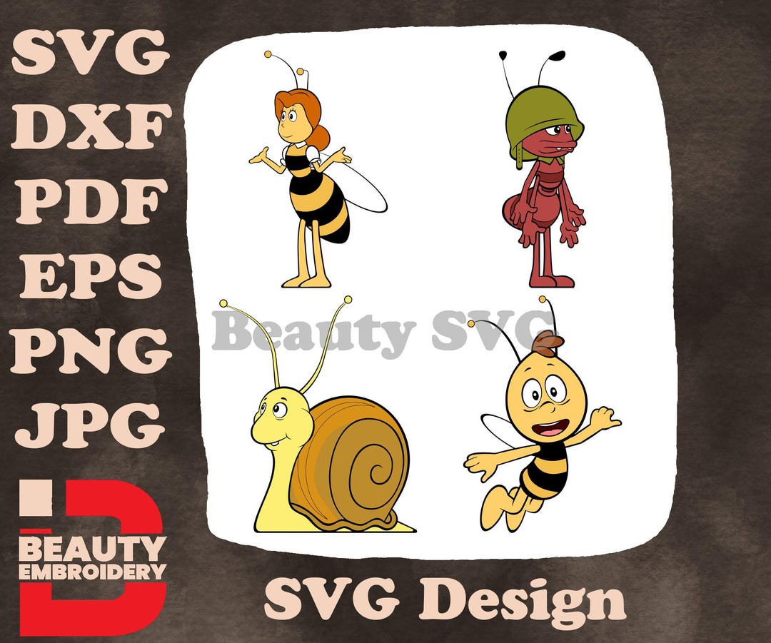 Maya the Bee and Friends - Willy the Bee - Barry the Fly - Shelby the ...