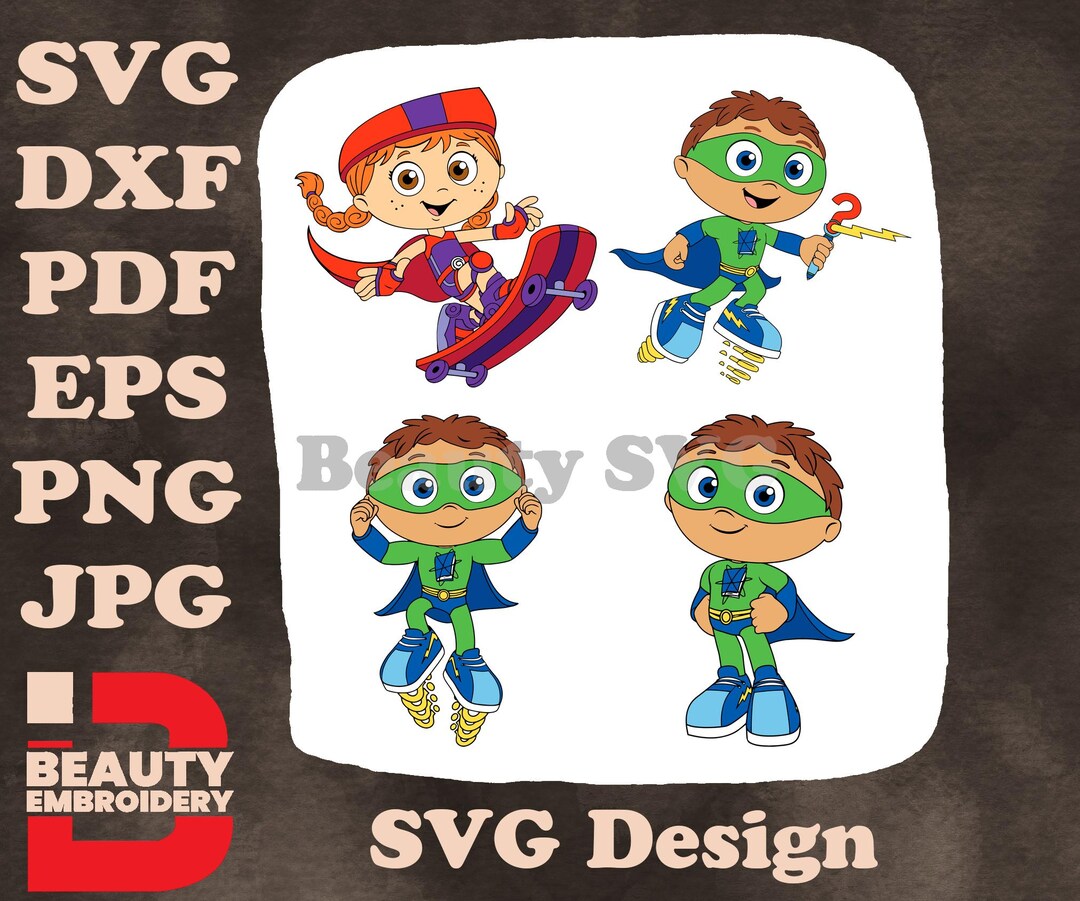 Super Why Pbs Kids Whyatt Beanstalk Super Reader Flying Action Poses ...