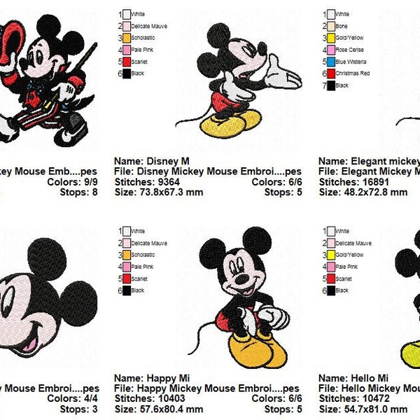 Mickey Mouse Designs - Etsy