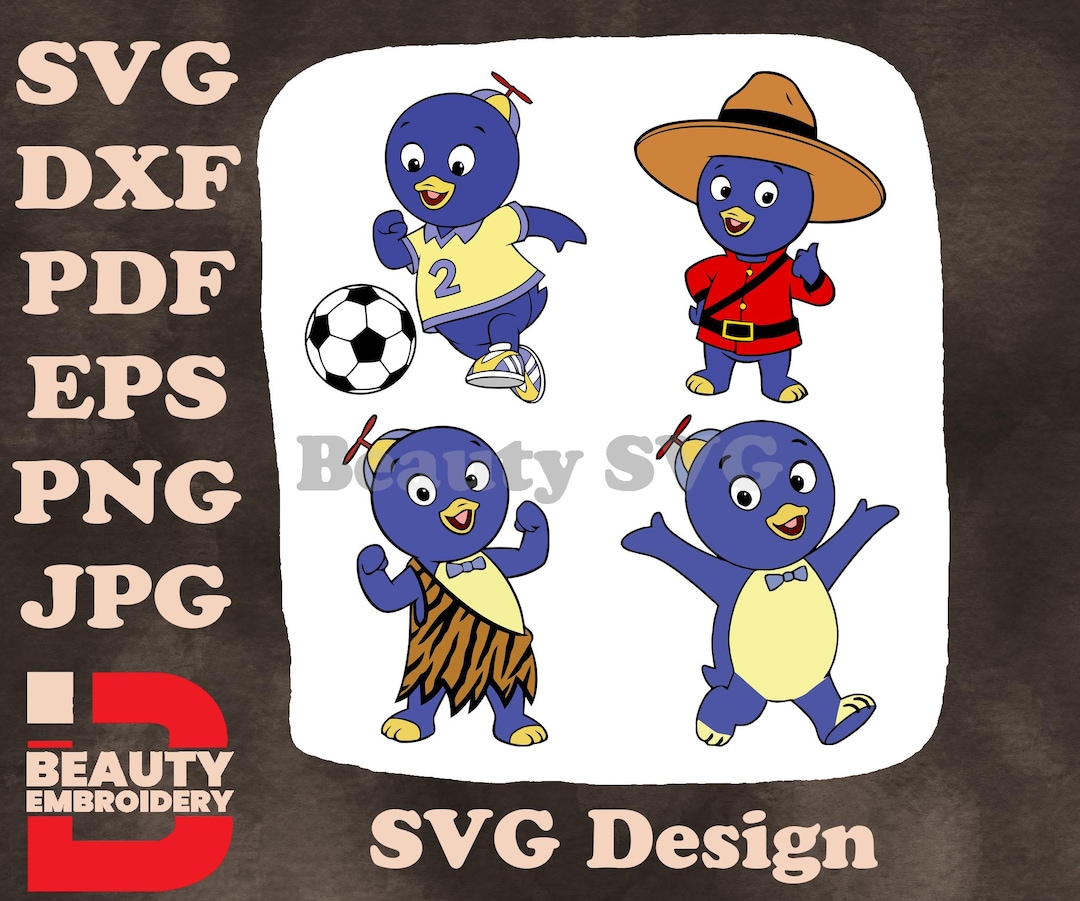 The Backyardigans - Pablo the Penguin Soccer Player and Sombrero Tyrone ...