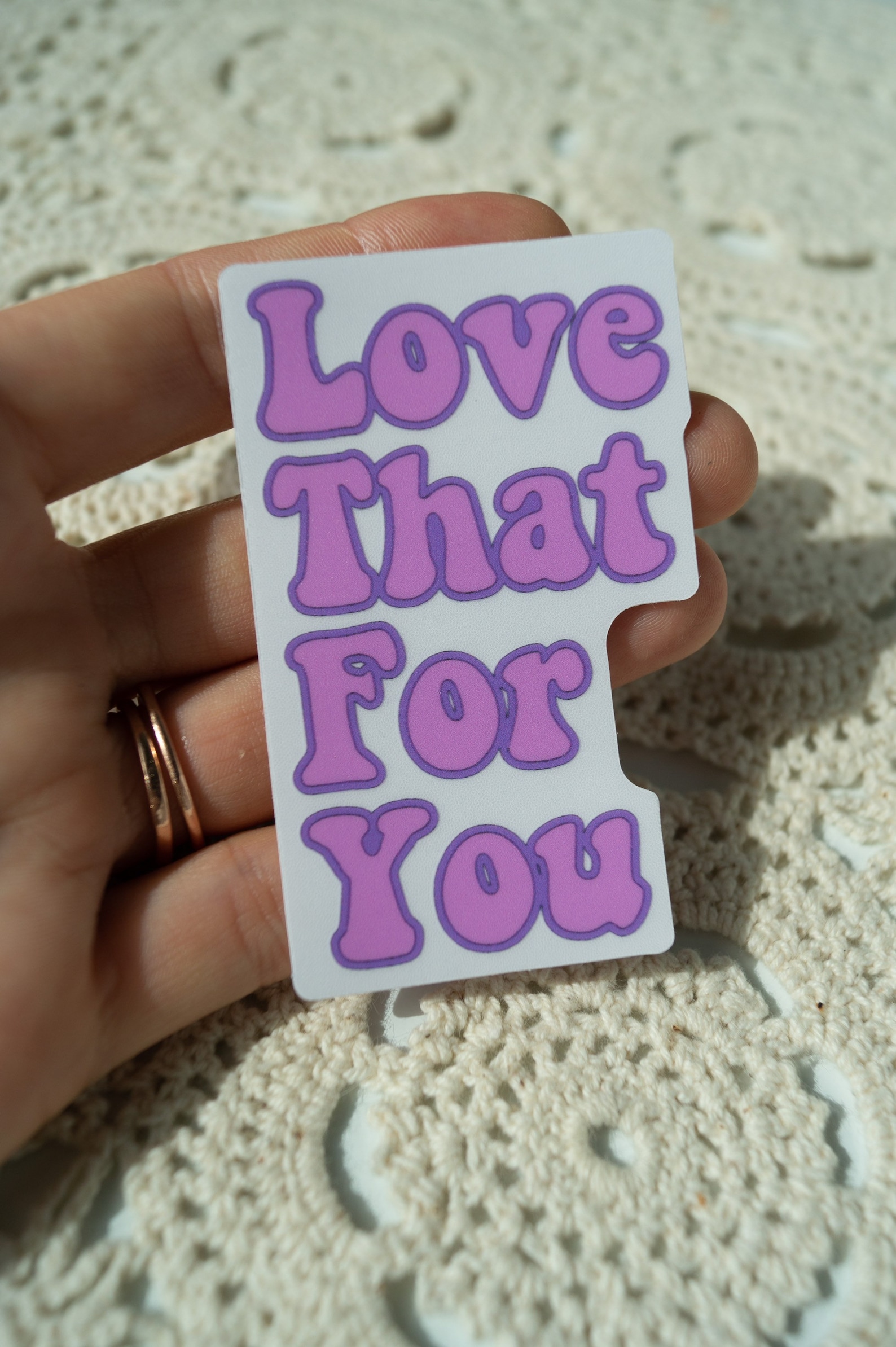 Love That for You Sticker 2 X 3 Schitts Creek Inspired - Etsy