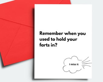 Fart Card - Etsy