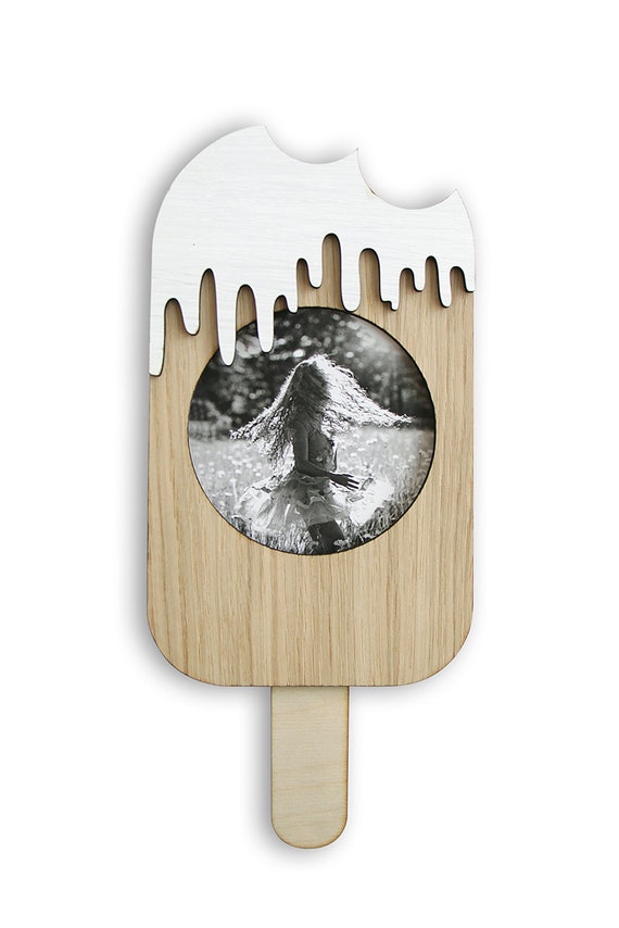 Photo Frame ice Cream Laser Cut Photo Frame - Etsy