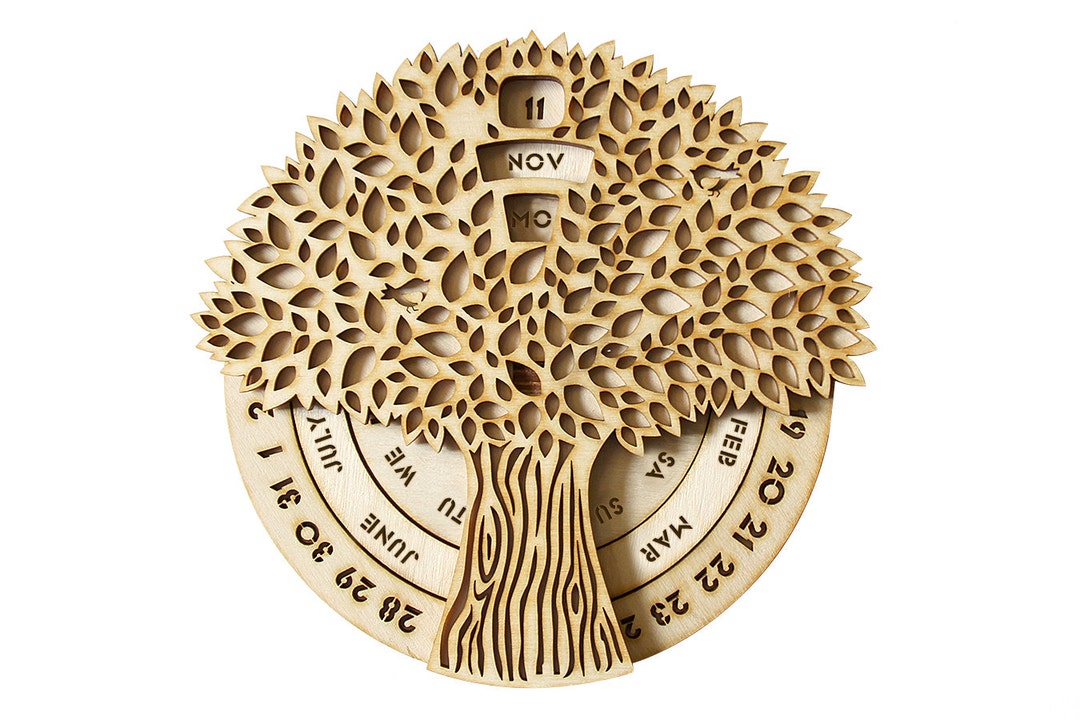 Wooden Calendar "tree" - Etsy