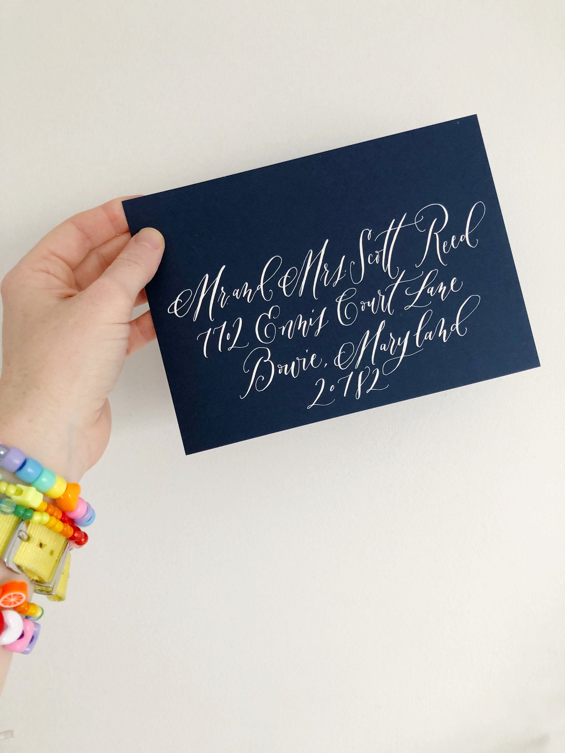 Calligraphy Envelopes - Etsy
