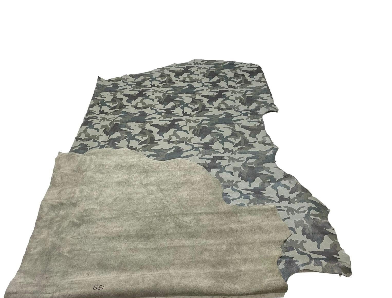 Desert Granite Camouflage Natural Grain Cowhide Leather Skins - Etsy