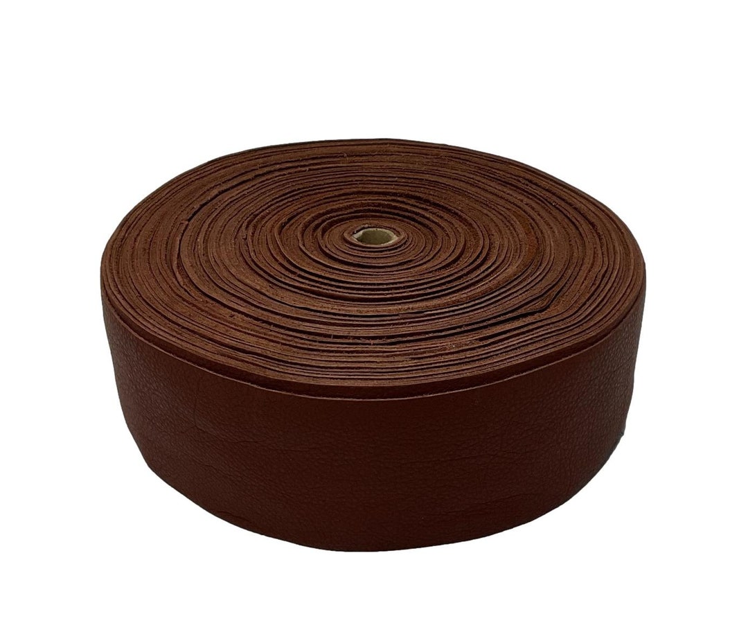 Brandy Large Cow Leather Strips: Sold by the Foot - Etsy