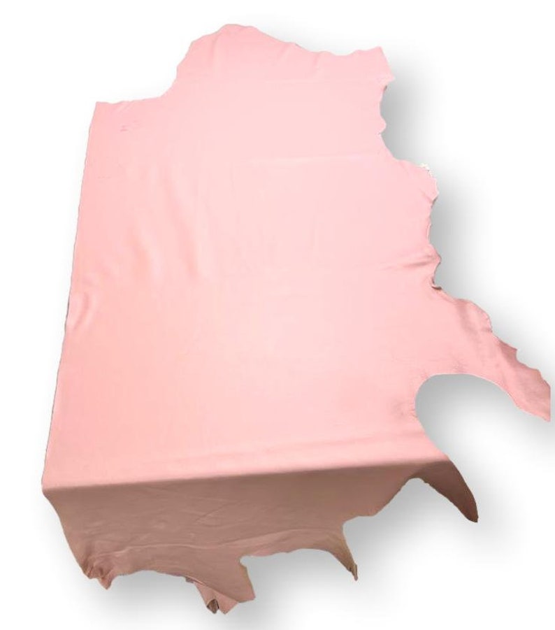 Pink Cowhide Leather Skins Genuine Cow Leather Ideal for DIY - Etsy