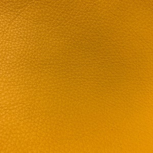 Butterscotch Natural Grain Cowhide Leather Skins. Genuine Cow Leather ...