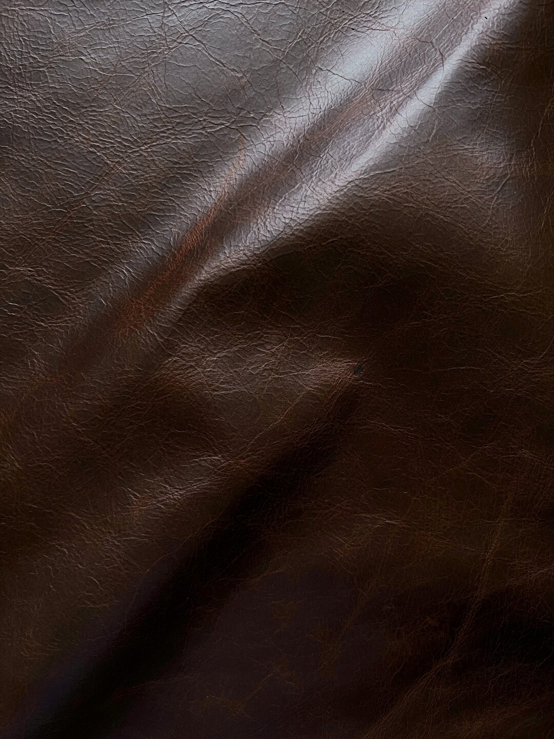 Cordovan Distressed Cow Leather Whole Hide (upholstery Leather). Ideal ...
