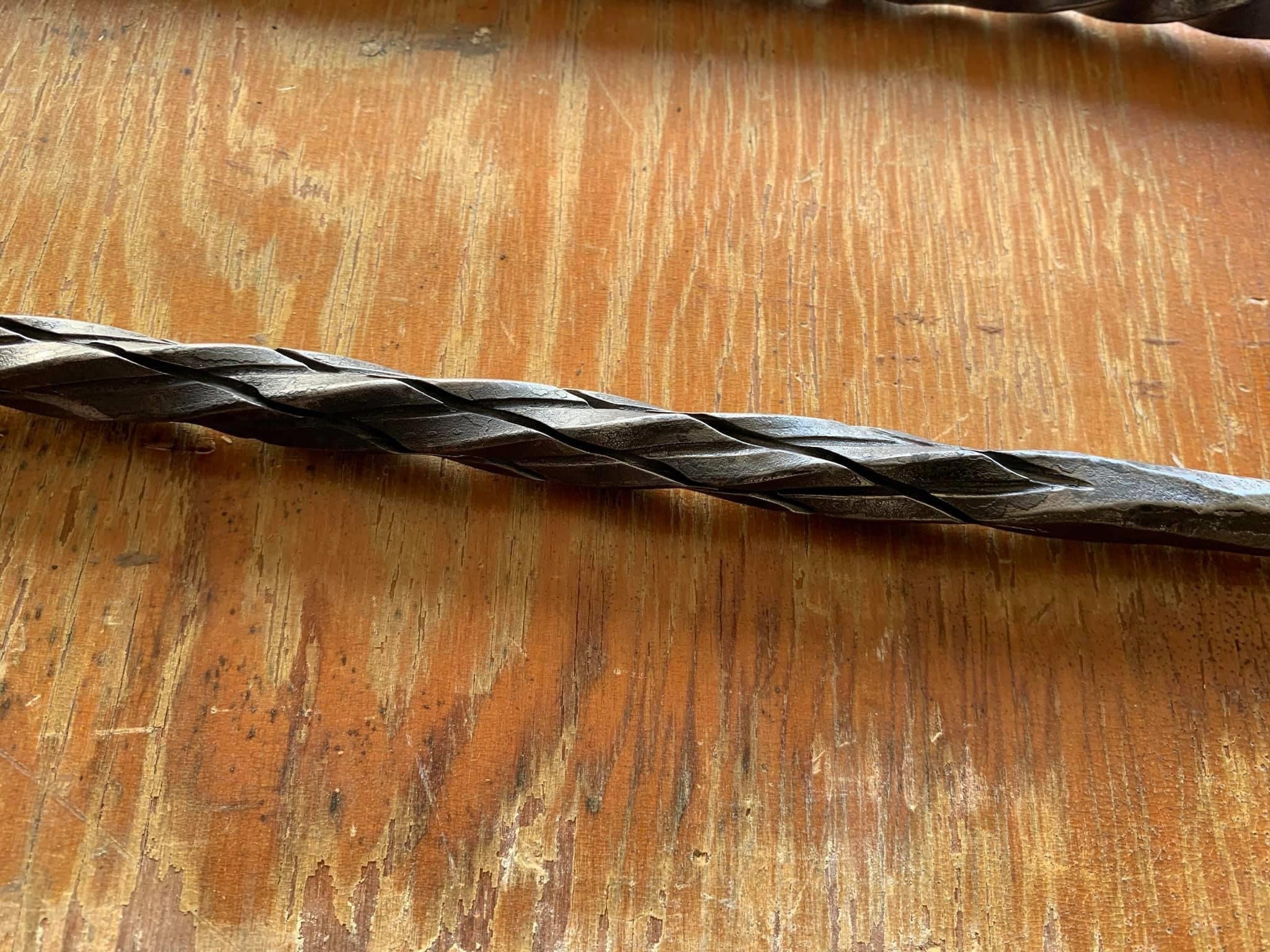 Hand Forged Steel Fire Pokers - Etsy