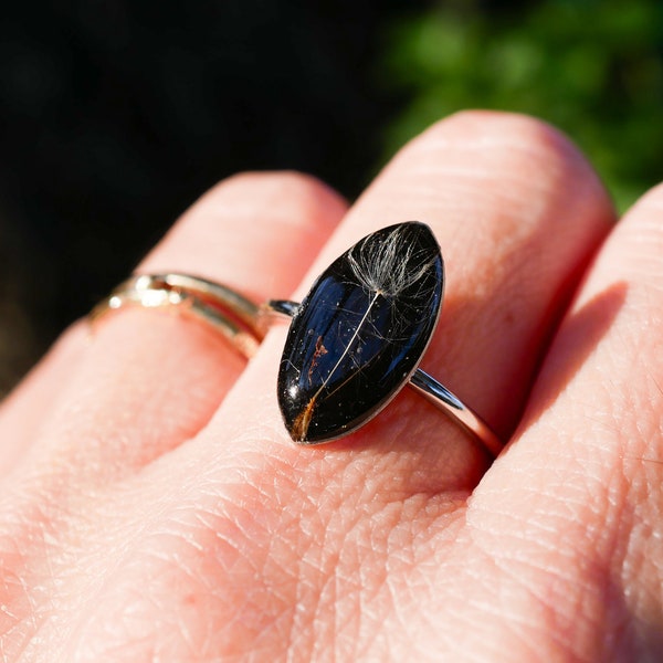 Dandelion Ring - Etsy