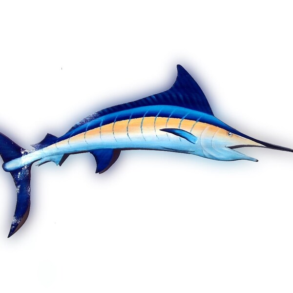 Painted Wooden Fish - Etsy