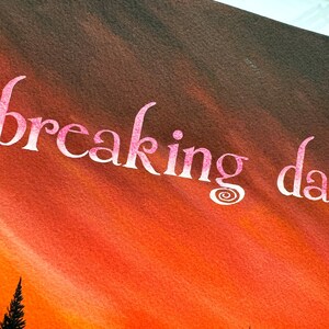 Breaking Dawn Painting-original Art-watercolor Painting - Etsy