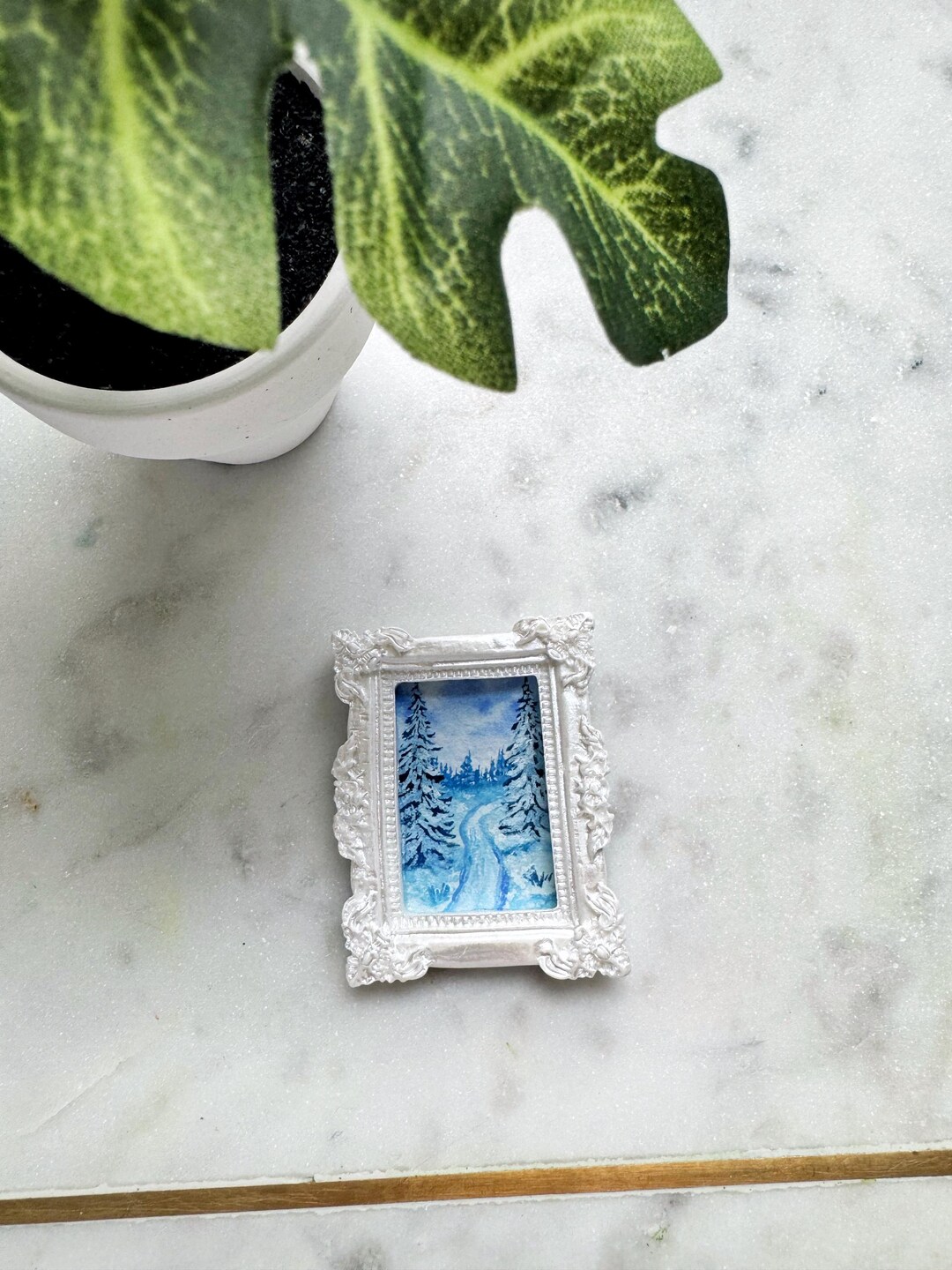 Mini Winter Magnet-mini Magnet Artwork - Etsy