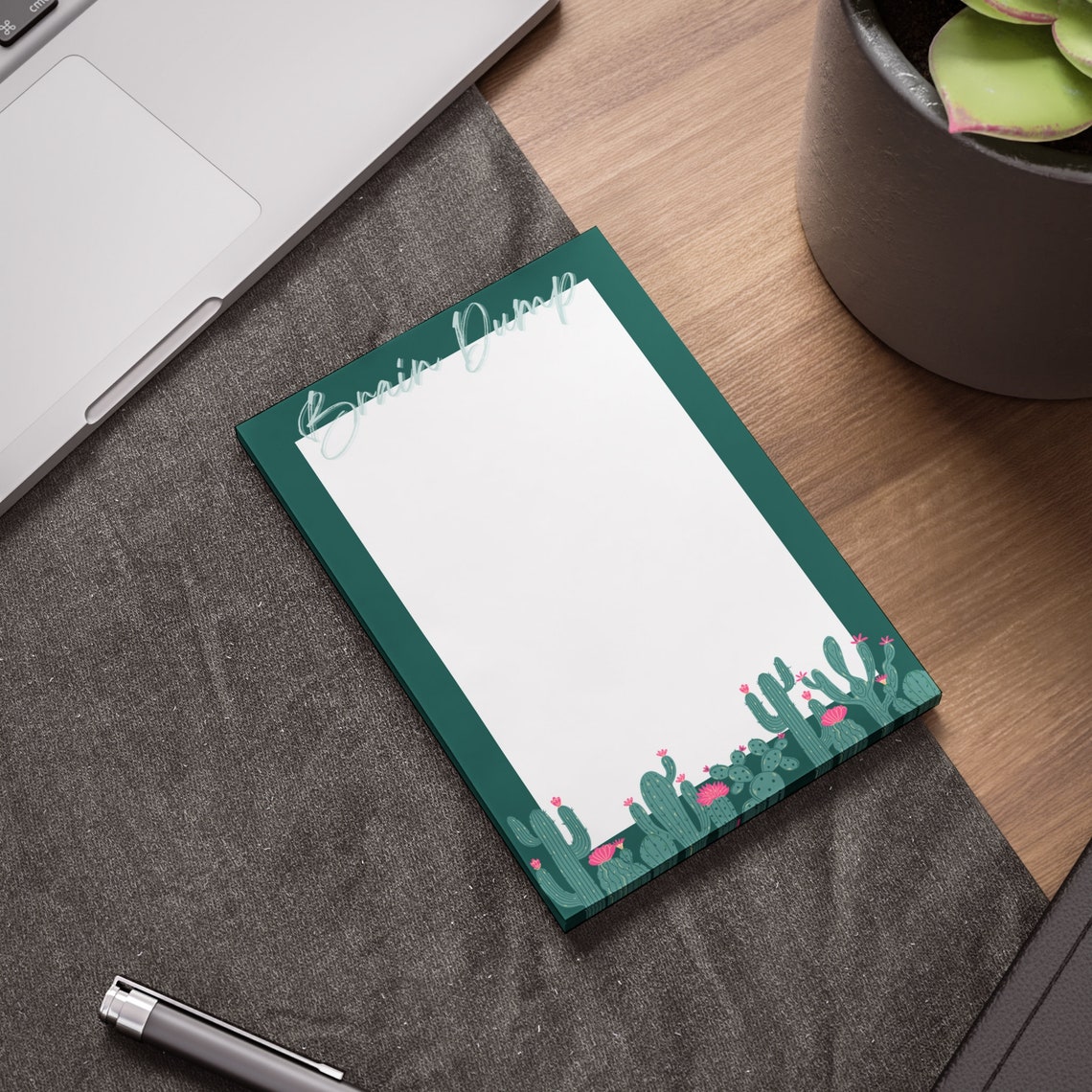 Cactus 4x6 Post-it® Note Pads - Etsy