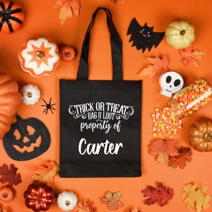 Trick or Treat Loot Bag / Custom Loot Bag - Etsy