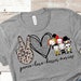 Peace Love Horror Movies/ Scary Movie Junkie/ Horror Movies - Etsy
