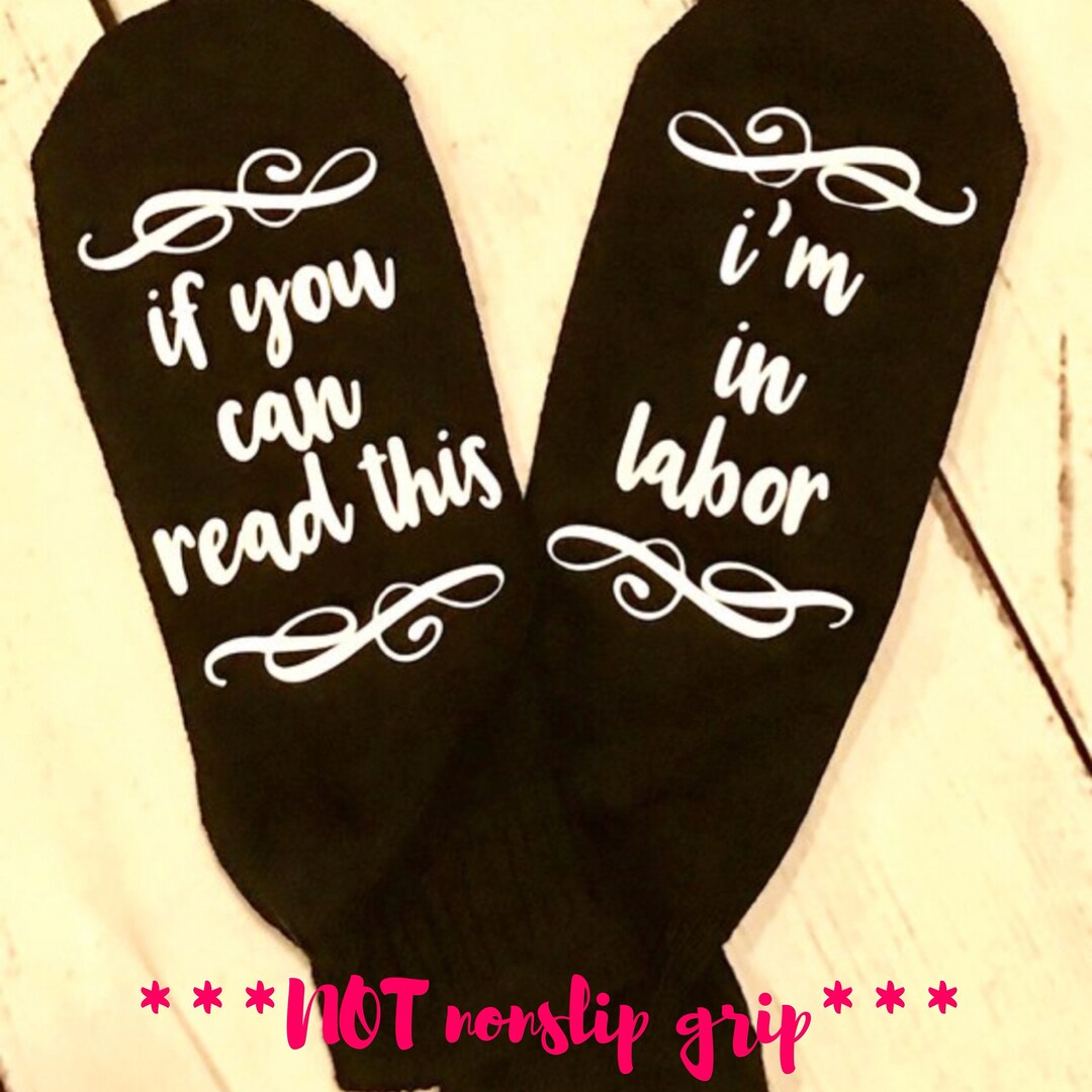 Delivery Socks/if You Can Read This Socks/ If You Can Read This I'm in ...