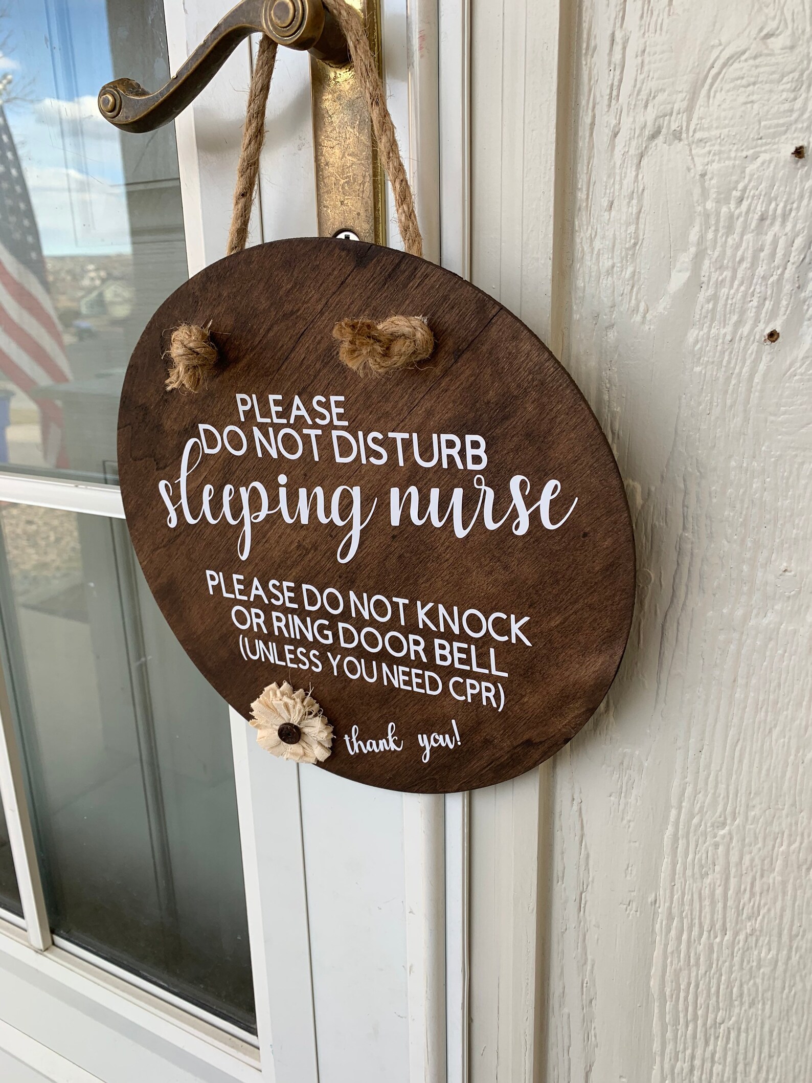 Please Do Not Disturb Sleeping Nurse Door Sign Please Do Not - Etsy