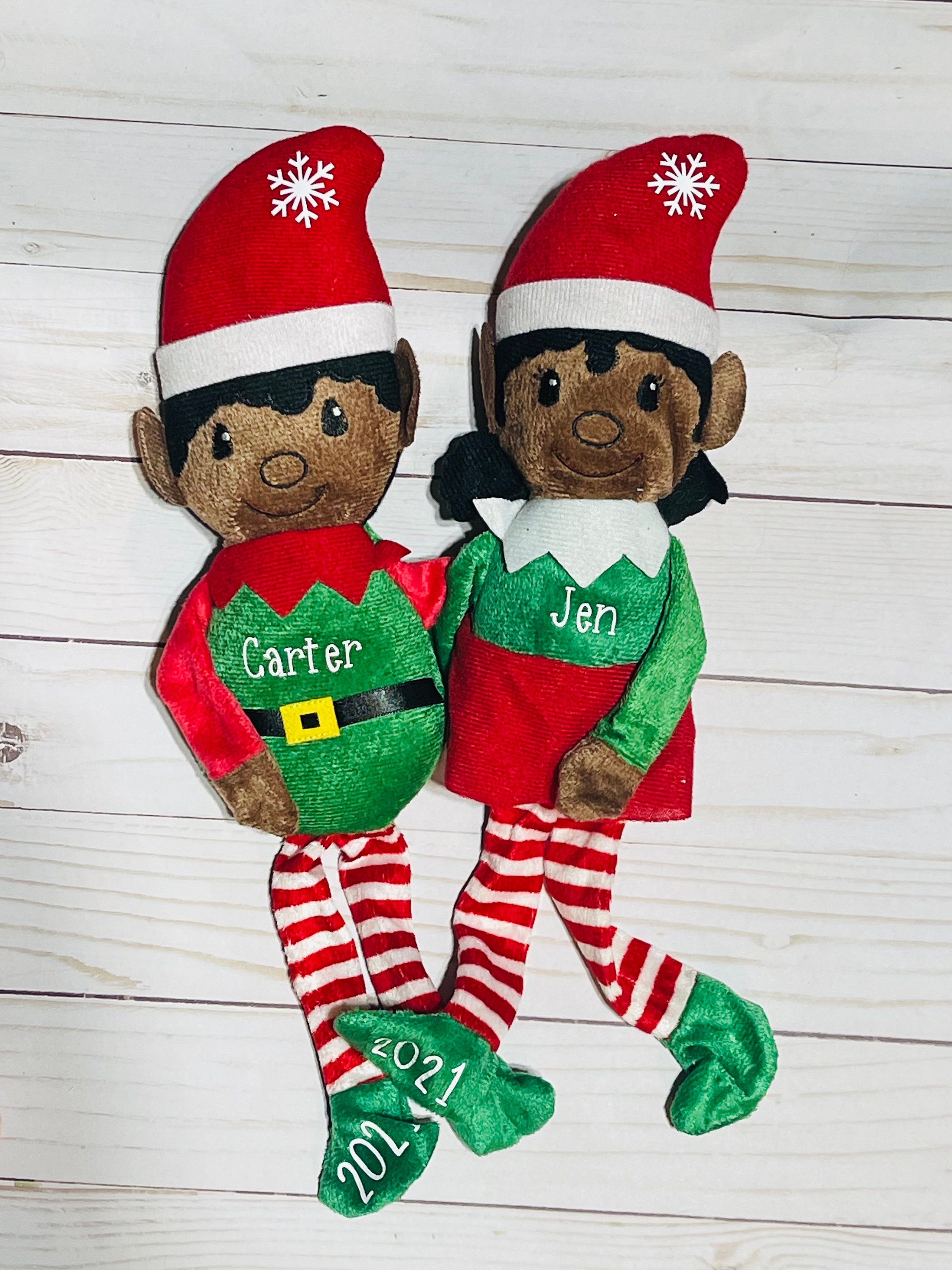 Personalized Christmas Elves Personalized Christmas Elf Boy - Etsy