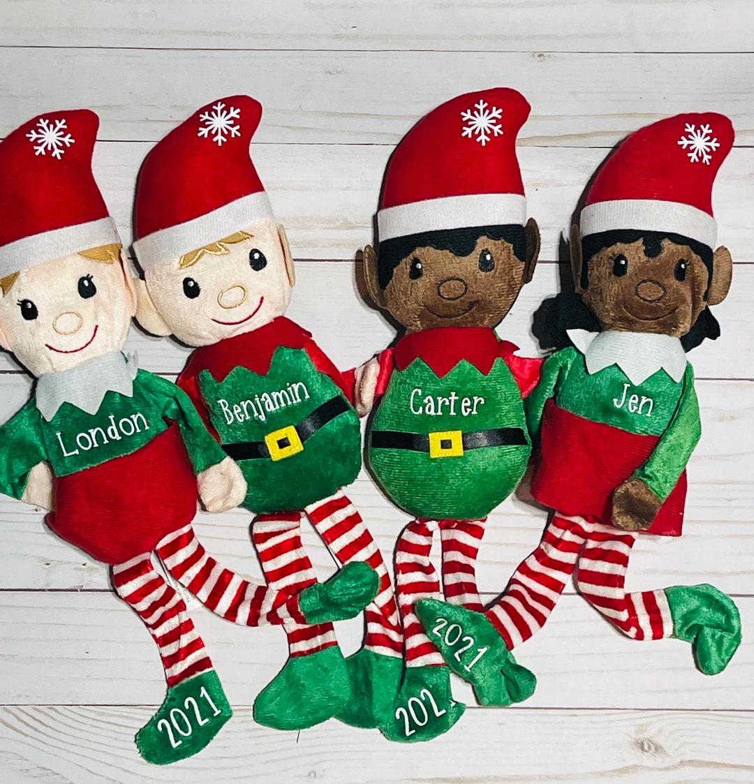 Personalized Christmas Elves, Personalized Christmas Elf, Boy Girl Elf ...