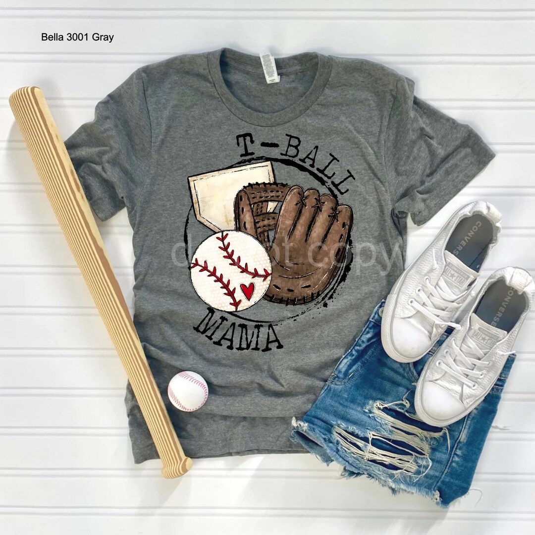 T-ball Mama Shirt - Etsy