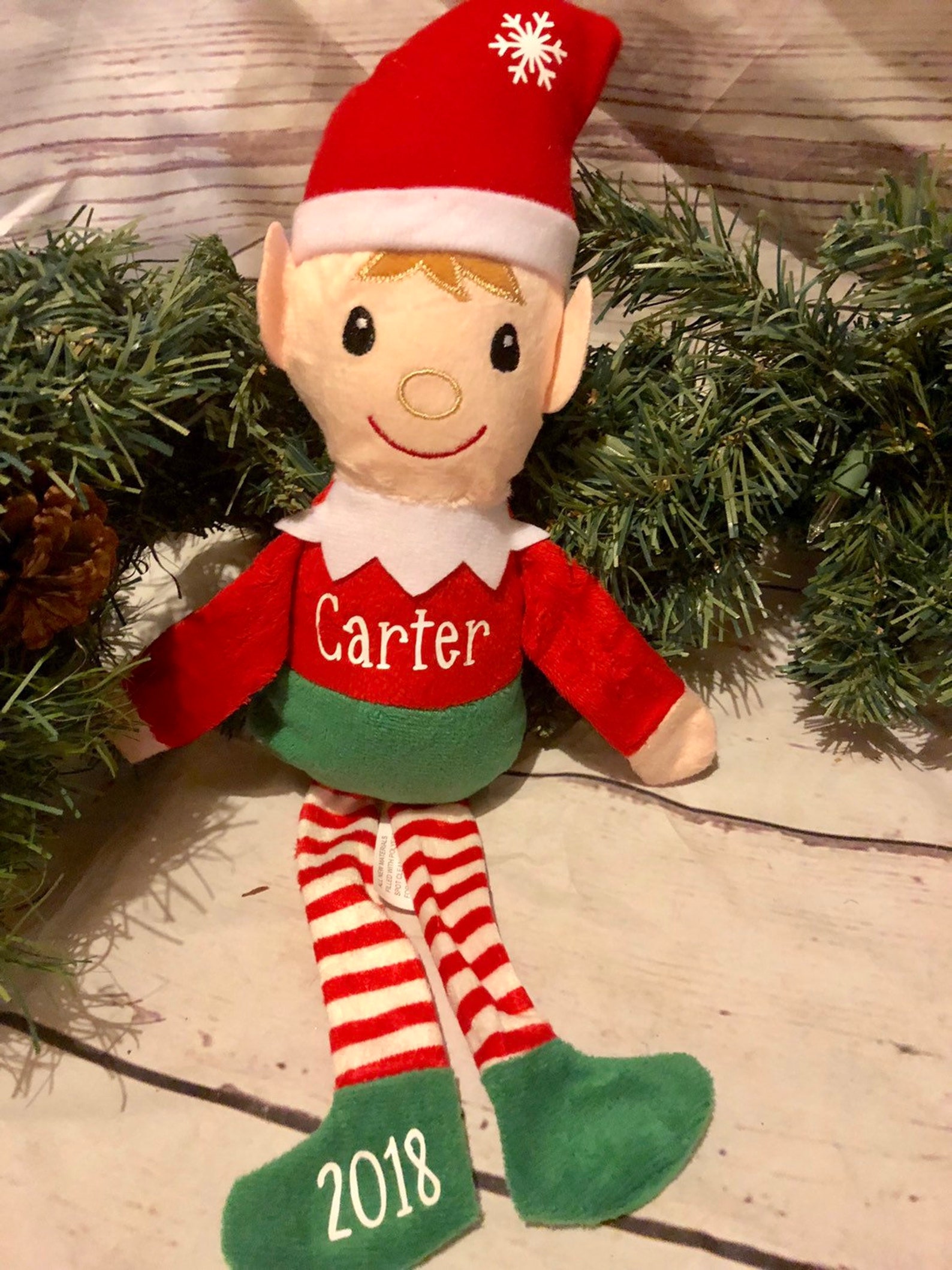 Personalized Christmas Elves Personalized Christmas Elf Boy - Etsy