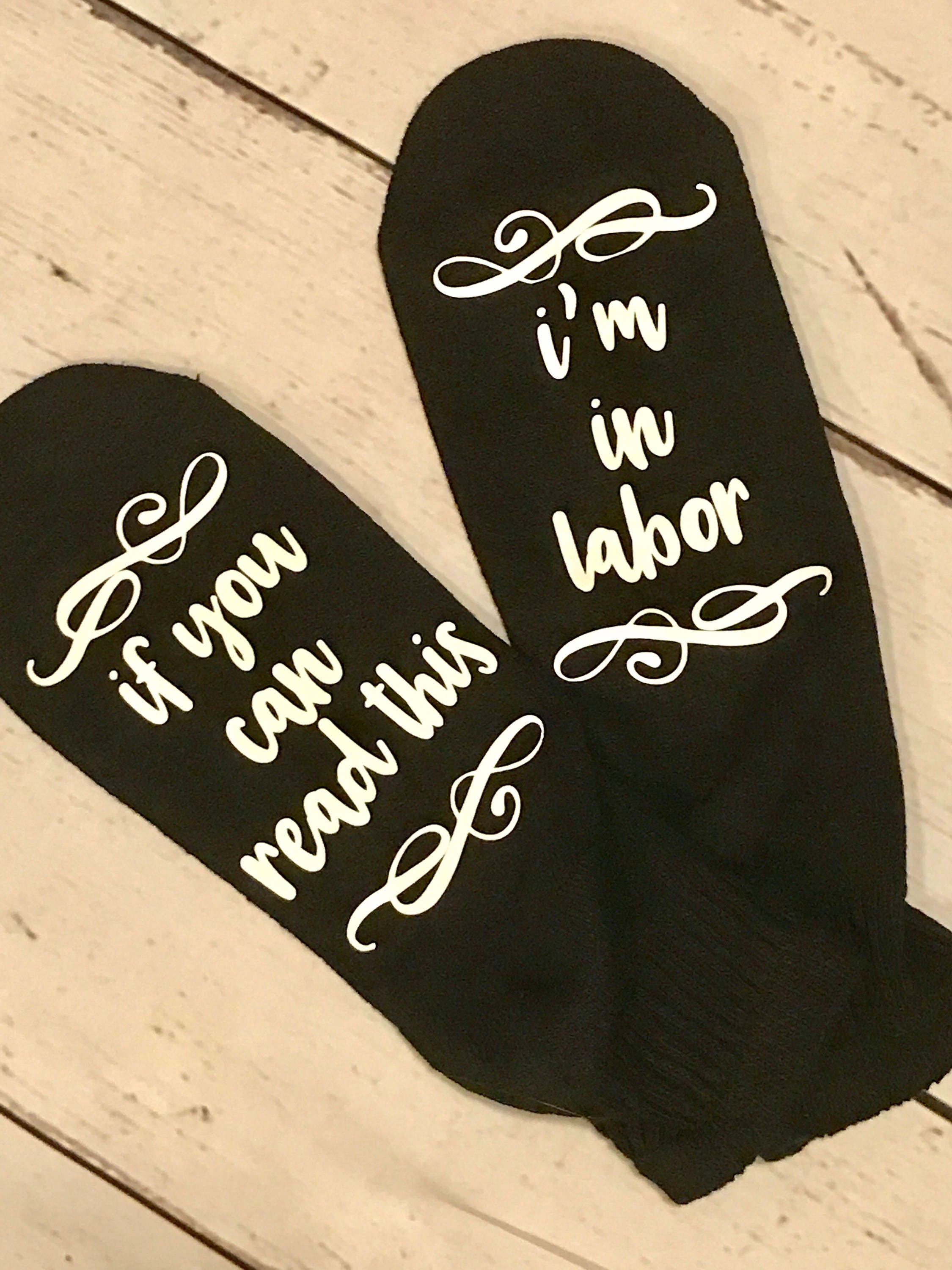 Delivery Socks/If You Can Read This Socks/ If You Can Read | Etsy