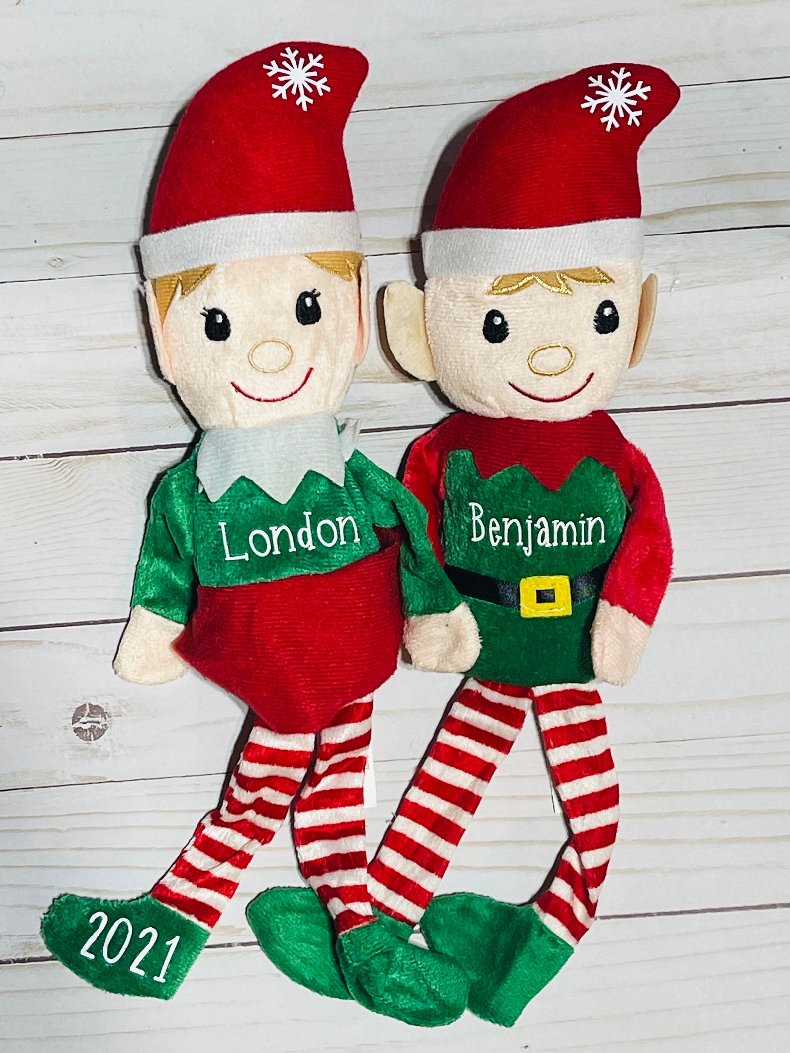 Personalized Christmas Elves, Personalized Christmas Elf, Boy Girl Elf ...