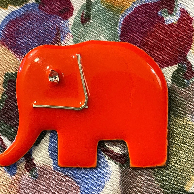 Red Elephant Jewelry - Etsy