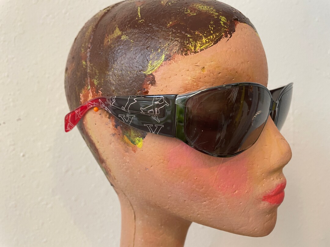 Exalt Cycle XY Logo Oversized Wrap Around Sunglasses NOS - Etsy