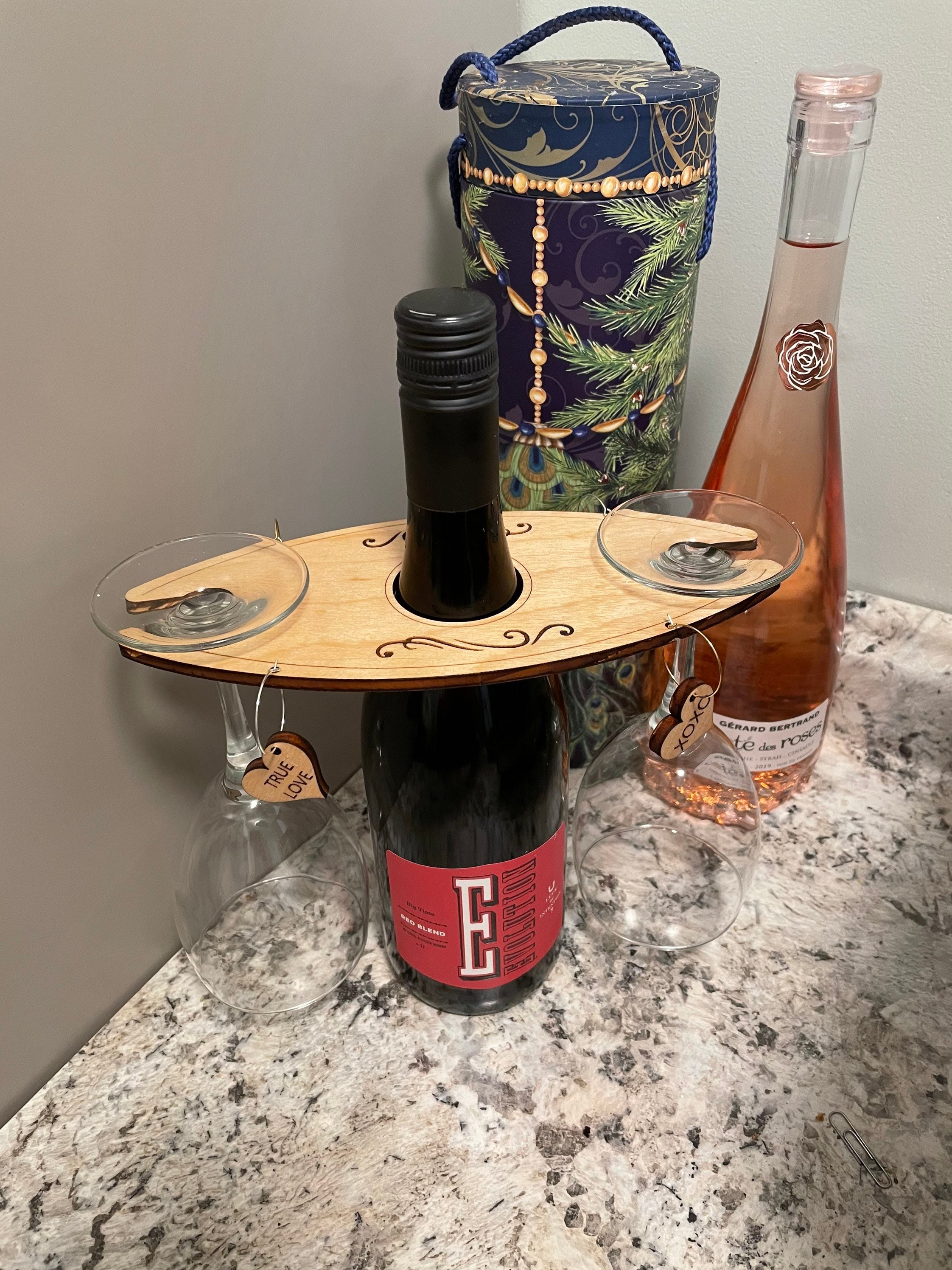 Wine Butler Caddy | Etsy