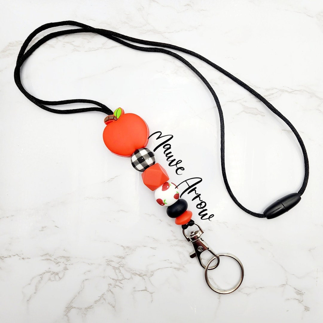 Apple Lanyard Lanyard ID Holder ID Badge Card Lanyard - Etsy
