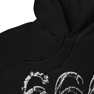 BAPHOMET 666 Hoodie | Nazarene Crucified | Black Death Metal | Satanic ...